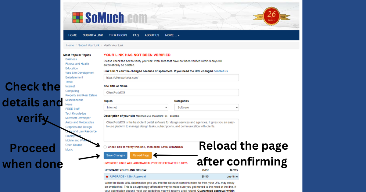 How to Get High-Quality Backlinks for Free from SoMuch.com - Abun